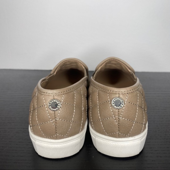 Steve Madden | Shoes | Steve Madden Zaander Quilted Slipon Sneakers Tan ...